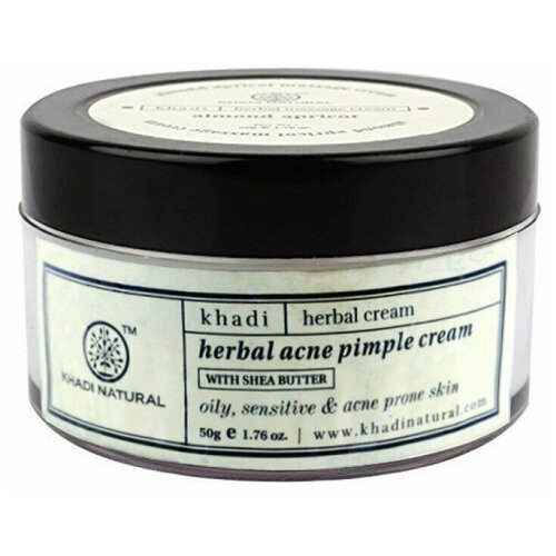 Против акне и чёрных точек крем марки Кхади (Acne pimple cream Khadi), 50 грамм