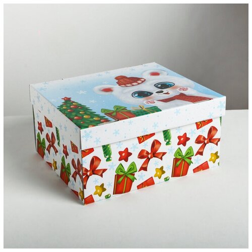 Складная коробка ТероПром 4410576 «Радости и веселья», 31,2 × 25,6 × 16,1 см