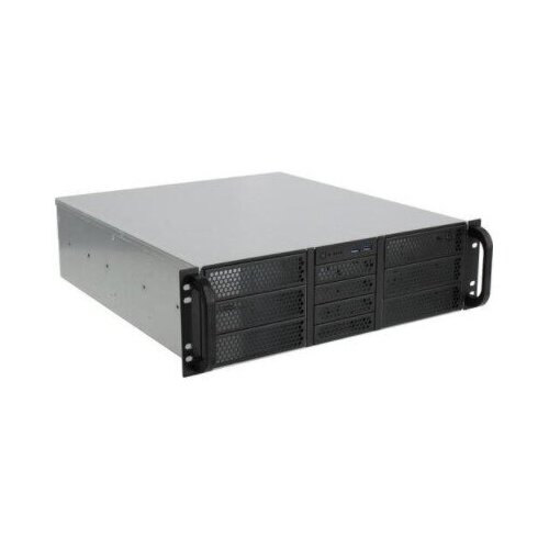 Procase RE306-D6H4-C-48 Корпус 3U server case,6x5.25+4HDD, черный, без блока питания, глубина 480мм, MB CEB 12"x10.5"