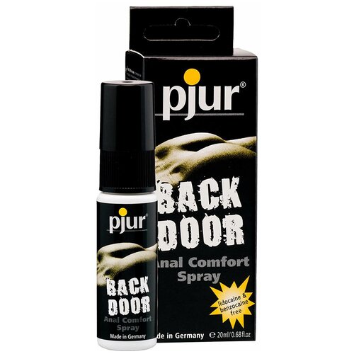 Гель-крем-смазка  Pjur Back door anal comfort spray, 20 мл, нейтральный, 1 шт.