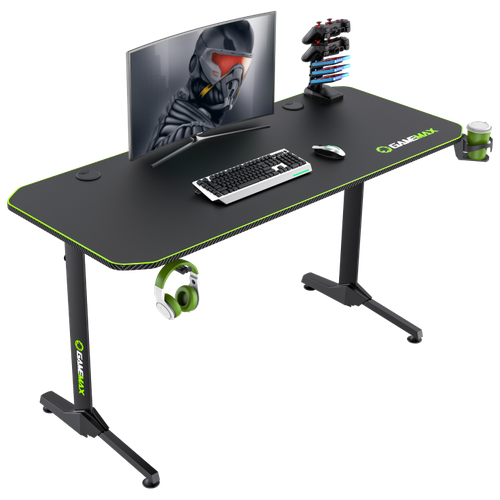 Компьютерный стол для геймера GameMax D140 Carbon