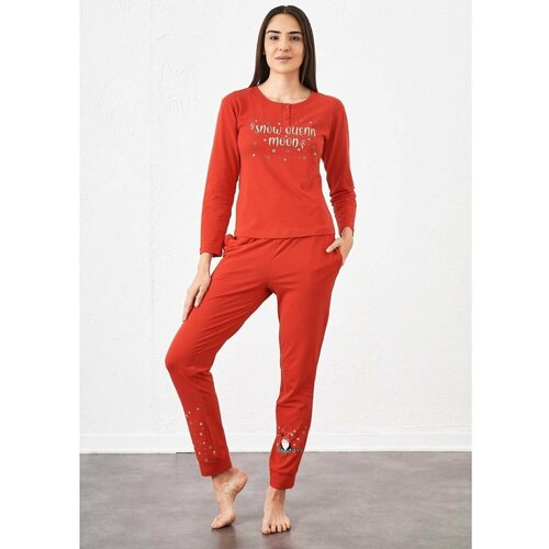 Пижама  Relax Mode, размер 44/46, красный