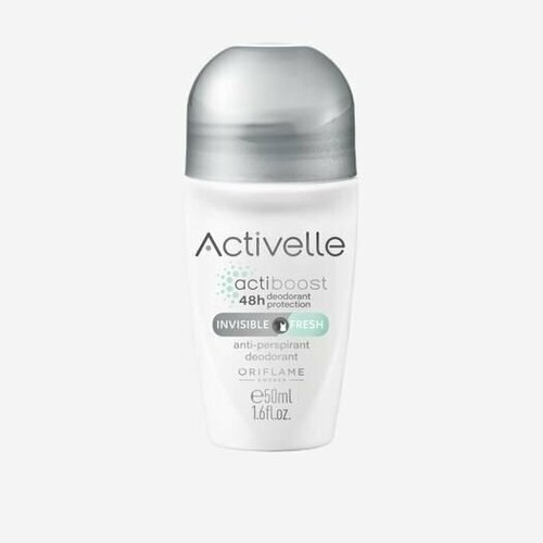 Oriflame Шариковый дезодорант-антиперспирант без белых следов Activelle, 50 мл