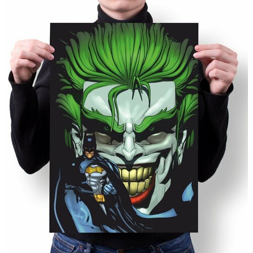 Плакат BUGRIKSHOP А2 принт "Джокер, Joker" - J0004