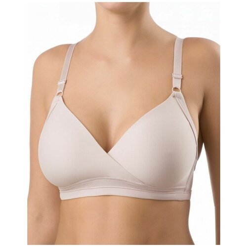 Бюстгальтер V.O.V.A., размер 80D, коричневый