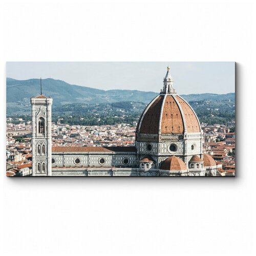 Модульная картина Великолепный вид Флоренции 80x40