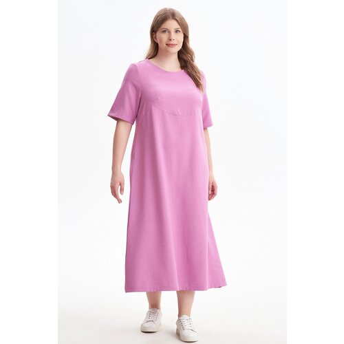 Платье Olsi, размер 52, розовый