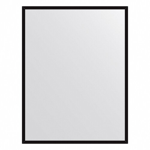Зеркало настенное EVOFORM в багетной раме чёрный, 66х86 см, для гостиной, прихожей, кабинета, спальни и ванной комнаты, BY 7466