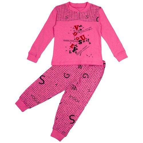 Пижама  РиД - Родители и Дети, размер 110-116, розовый