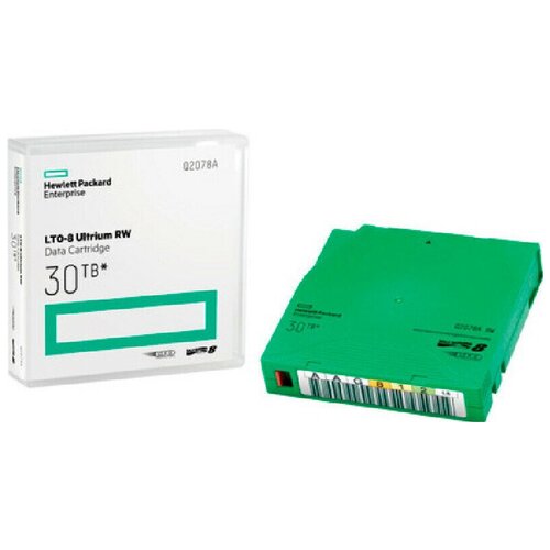 Картридж HPE Q2078A LTO-8 Ultrium 30TB RW Data (Q2078A)