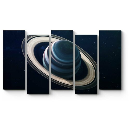 Модульная картина Красота Сатурна 100x58