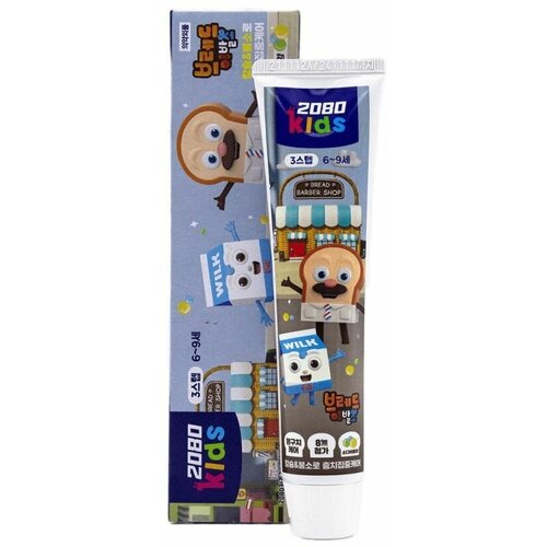 Dental Clinic 2080 Зубная паста для детей с фруктовым вкусом / Kids 2 Step Toothpaste (6-9 лет), 80 г