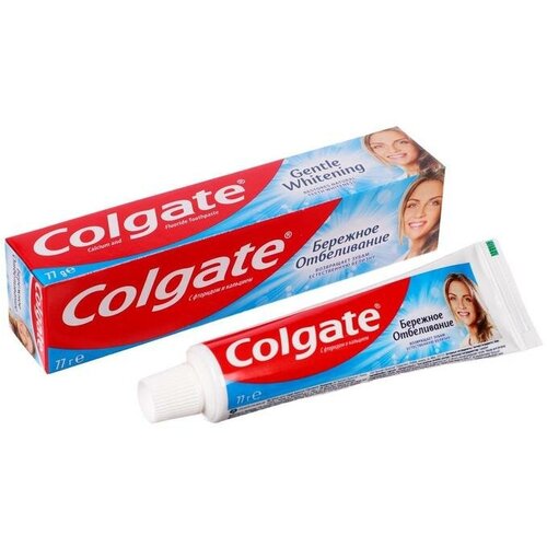 Зубная паста Colgate "Бережное отбеливание", 50 мл