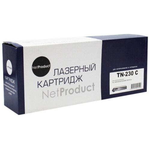 Картридж NetProduct N-TN-230C, 1400 стр, синий