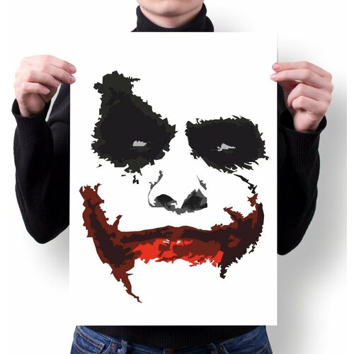 Плакат BUGRIKSHOP А4 принт "Джокер, Joker" - J0016