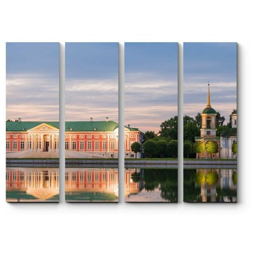 Модульная картина Загородный дворец, Кусково60x45
