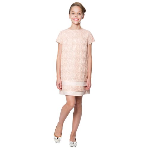 Платье Шалуны, размер 32, 122, коралловый
