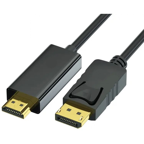 Кабель TUBON DisplayPort - HDMI 4K 30Hz, ПВХ DH01 3м