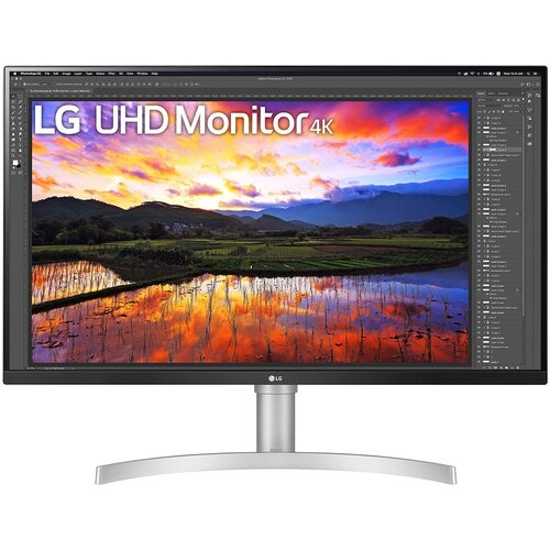 31.5" Монитор LG 32UN650, 3840x2160, 60 Гц, IPS, серебристый/черный