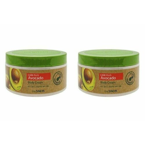 The Saem Крем для тела с экстрактом авокадо Care Plus Avocado Body Cream, 300 мл, 2 шт
