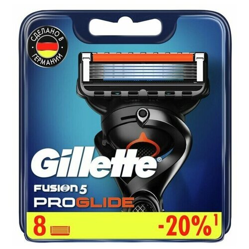 Сменные кассеты Fusion ProGlide, 8шт