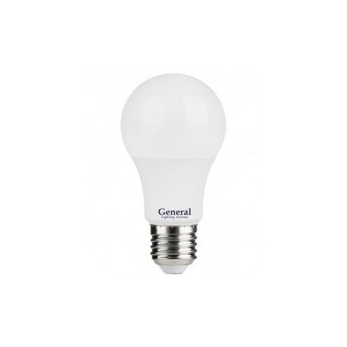 Светодиодная LED лампа General ЛОН A60 E27 11W 2700K 2K 60x110 пластик/алюмин. 636700 (упаковка 16 штук)