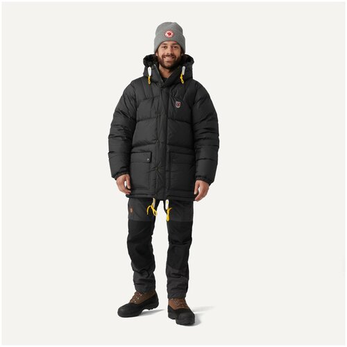 Пуховик Fjallraven, размер XL (54), черный