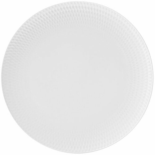 Тарелка обеденная Maxwell & Williams, Даймонд, цвет белый, 27 см, 4 шт
