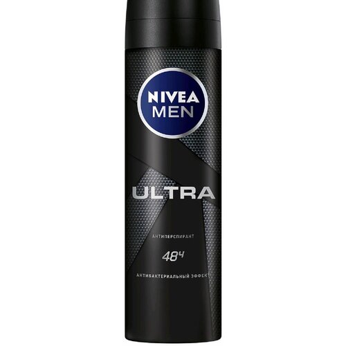 Антиперспирант Nivea Men Ultra, спрей, 150 мл