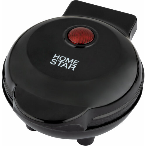 Вафельница HomeStar HS-2040, 500Вт, венская вафля, черная