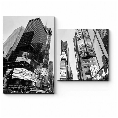 Модульная картина На Таймс-Сквер, Нью-Йорк 140x105