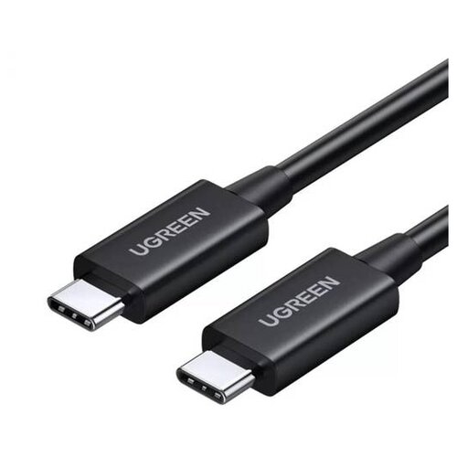 Кабель UGreen US501 USB Type-C - USB Type-C, 2 м, черный