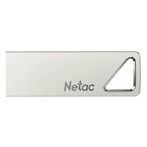 Флеш-диск 16GB NETAC U326, USB 2.0, металлический корпус, серебристый, NT03U326N-016G-20PN