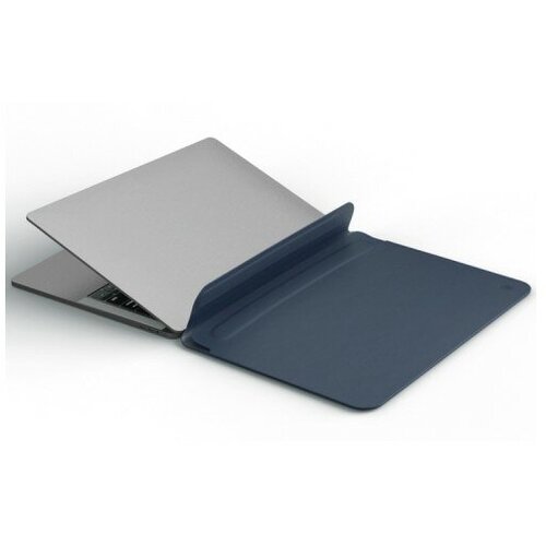 Чехол для MacBook Pro Air 13.6" (2022), WiWU Skin Pro II PU Leather Sleeve, Серый