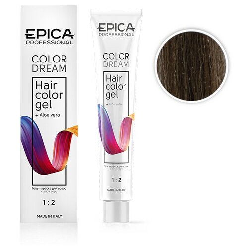 EPICA Professional Color Dream гель-краска для волос, 8.7 светло-русый шоколадный, 100 мл