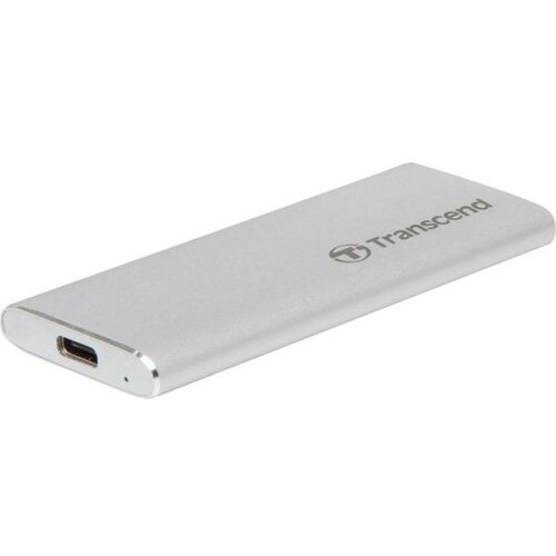 Внешний SSD диск 1.8 1 Tb USB Type-C Transcend ESD260C серебристый