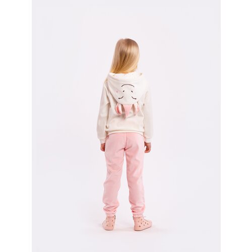Комплект одежды Fluffy Bunny, размер 104, белый, розовый