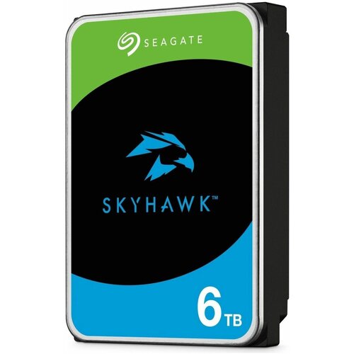 Жесткий диск Seagate SATA-III 6TB ST6000VX009 Surveillance Skyhawk (5400rpm) 256Mb 3.5"