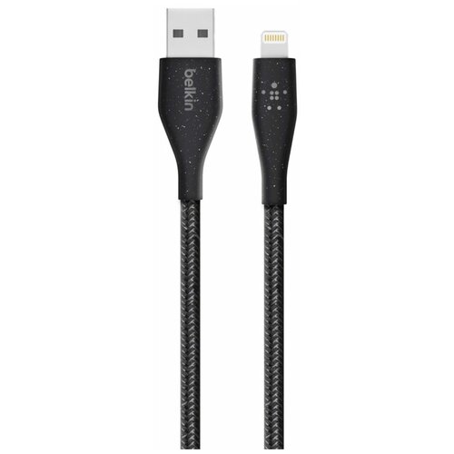 Кабель Belkin DURATEK PLUS 8-pin lightning 1.2м черный (F8J236bt04-BLK)