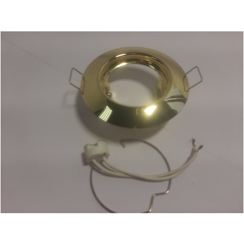 Светильник встраиваемый потолочный ИВО-50w 12в G5.3 золото (DL13 зол.)