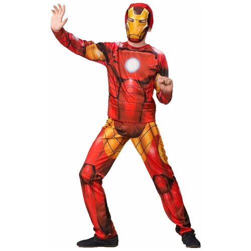 Карнавальный костюм "Железный человек", размер 122-64