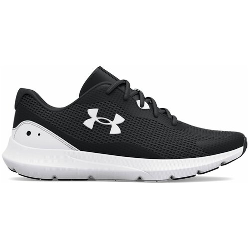 Кроссовки Under Armour Ua Surge 3, размер 11,5 US, черный, белый