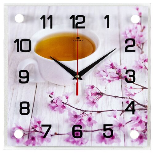 Часы настенные Рубин "Чай и сакура" (2525-101)