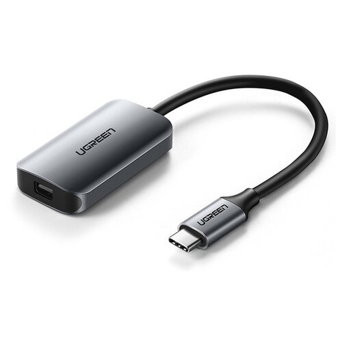 Переходник/адаптер UGreen CM236 USB Type-C - mini DP (60351), 0.1 м, 1 шт., серый