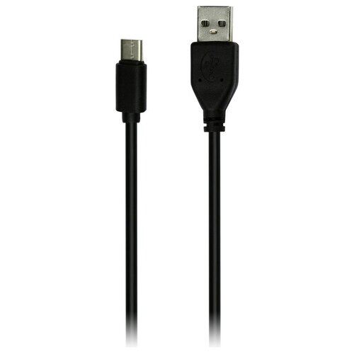 Кабель Smartbuy iK-3112, USB2.0 (A) - Type C, 2A output, 1м, белый, черный, 2 штуки