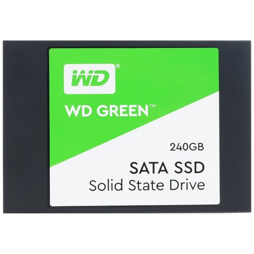 Твердотельный накопитель Western Digital WD Green SATA 240 ГБ SATA WDS240G3G0A