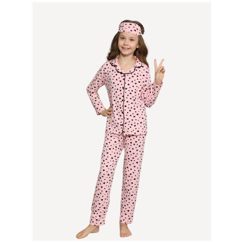 Пижама  ПижаМасс, размер 116, розовый