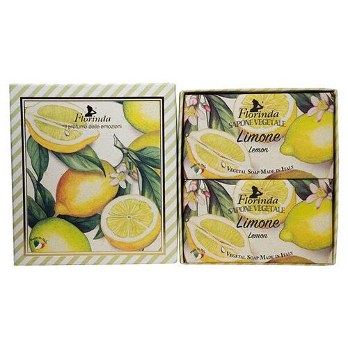 Florinda Набор мыла Фруктовая Страсть Limon, 2 шт., 430 мл, 200 г