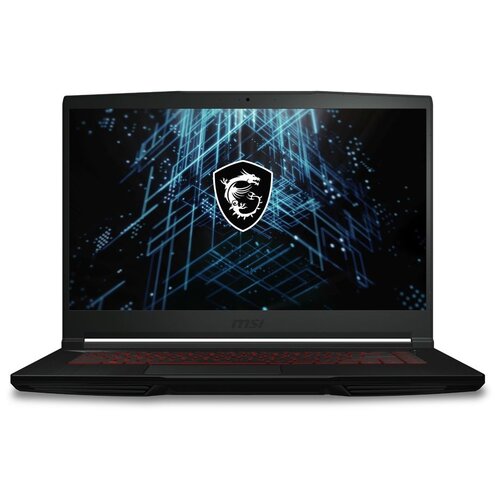 15.6" Ноутбук MSI GF6311UC-207XRU 1920x1080, Intel Core i5 11400H 2.7 ГГц, RAM 16 ГБ, DDR4, SSD 512 ГБ, NVIDIA GeForce RTX 3050, DOS, 9s7-16r612-207, черный