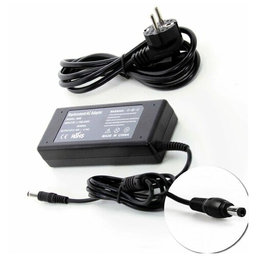 Для Toshiba SATELLITE U400-17V Зарядное устройство блок питания ноутбука, совместимый (Зарядка адаптер + сетевой кабель/ шнур)